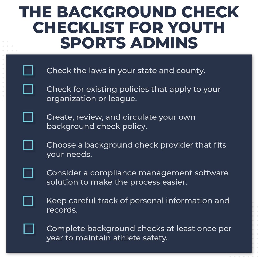 The Ultimate Guide to Youth Sports Background Checks